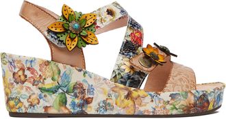 Laura Vita Sandalen Laura Vita Facdiao 11 Beige