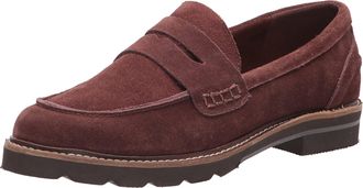 Anne Klein Emmylou Loafer für Damen, flach, Dunkelbraun, 38 EU