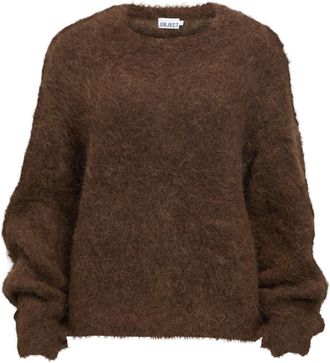 Object Objharry L/S Lo Knit Pullover Noos
