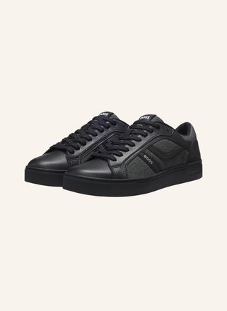 HUGO BOSS Sneaker Rhys_Tenn_Pudn schwarz