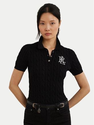 Lauren Ralph Lauren Pullover 200932224003 Schwarz Slim Fit