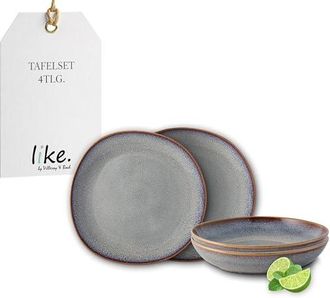 like. by Villeroy & Boch Lave beige Tafelset 4tlg