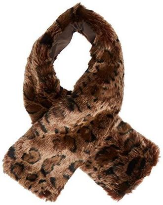 E. Ferri &Eacute;charpe pour Automne Hiver Lepard Foulard Femme Echarpe Foulard Animal Print