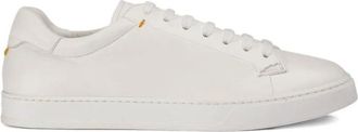 Doucal's Homme, Chaussures, Blanc, Taille: 40 1/2 EU Leather Baskets