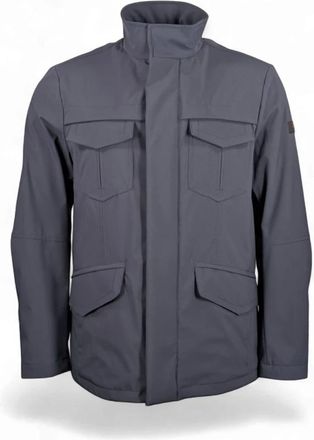 Peuterey Homme, Vestes, Bleu, Taille: 3XL Metal Srt 08 Jacket
