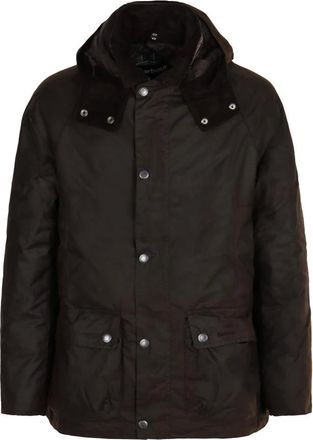 Barbour Homme, Vestes, Brun, Taille: XL Waxed Cotton Hooded Jacket