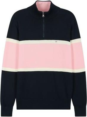 Eden Park Pull col camionneur ray&eacute; en coton