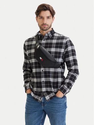 Tommy Jeans G&uuml;rteltasche Tjm Ess Daily Pu Bumbag AM0AM14291 Schwarz