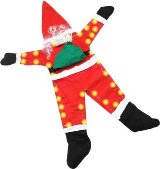 Generic Kletternder Weihnachtsmann - Aufh&auml;ngbare Feiertagsdekoration - Weihnachtsmann H&auml;ngbare Kleidung,f&uuml;r Au&szlig;enbereich Party Zusammenkunft Klassenzimmer T&uuml;r