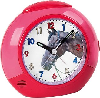 Atlanta Mocassin 1984/1 Kinderwecker mit Leisegang Rot Pferd