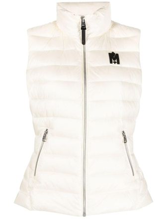 Mackage gilet matelassé à patch logo - Tons neutres
