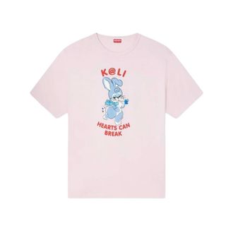 Kenzo Homme, Tops, Rose, Taille: M T-shirt Cartoon
