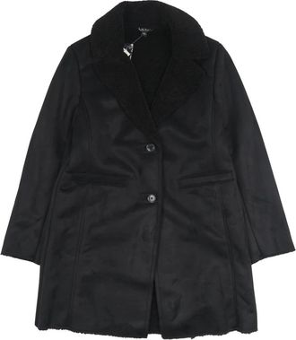 Polo Ralph Lauren Femme, Manteaux, Noir, Taille: 42 FR Single-Breasted Manteaux