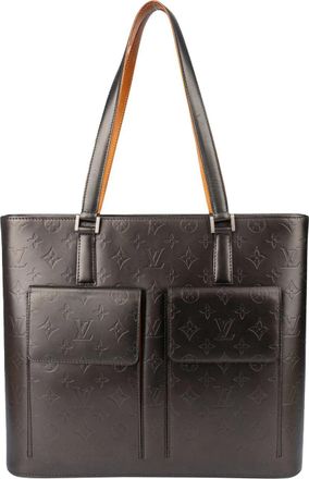 Louis Vuitton Crossbody Bags - Louis Vuitton Mat Vernis Monogram Wilwood Handbag - Gr. unisize - in Schwarz - f&uuml;r Damen