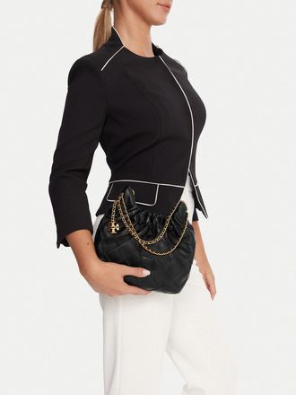 Tory Burch Handtasche Tory Burch Mini Fleming 162451 Schwarz