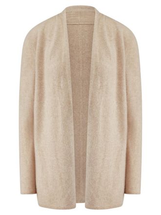 include Long-Strickjacke aus Kaschmir include beige