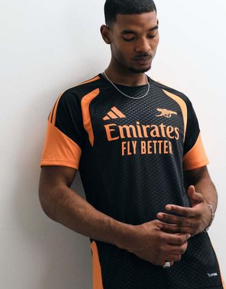 adidas adidas Football - Arsenal 26 - Maillot dentra&icirc;nement - Noir et orange
