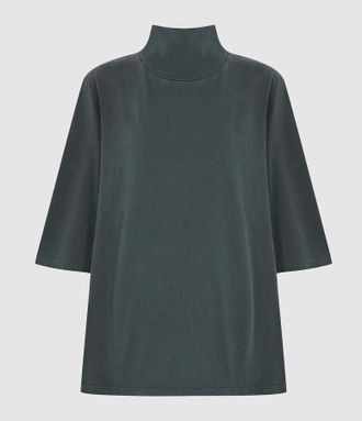 Christian Wijnants Top Tiria Dark Petrol