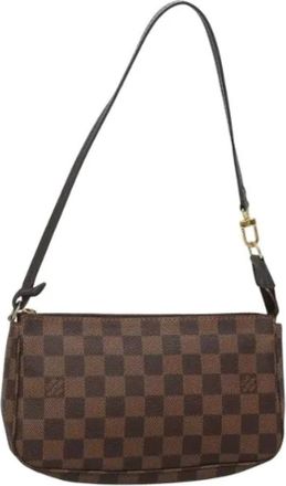 Louis Vuitton Pre-owned Toile sacs-louis-vuitton - Femme - Pre-owned - Brun - Taille: ONE Size
