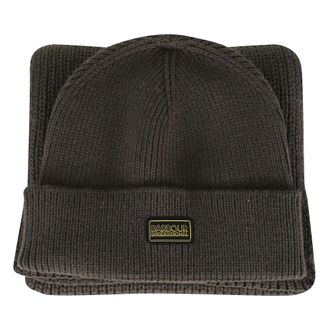 Barbour Seeper Beanie - - Accessories - Herren - Gr&uuml;n - ONE SIZE