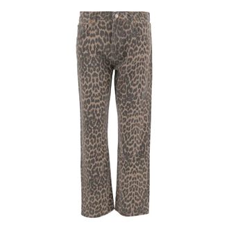 Re/Done Jeans mit durchgehendem Animal-Print - - Jeans - Damen - Mehrfarbig - W28