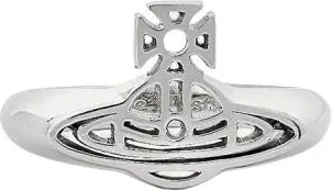 Vivienne Westwood Bague Avon - Femme - Accessoires - Gris - Taille: XL