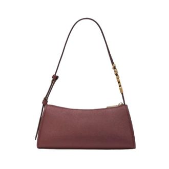 DKNY Dkny, Femme, Sacs, Brun, Taille: ONE Size Avril Small Top Zip Shoulder Bag