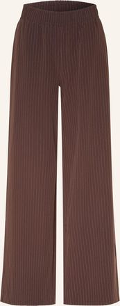 Y.A.S. Marlenehose Mit Glitzergarn braun