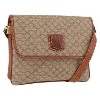 Celine Sac bandouli&egrave;re vintage Pre-owned - Femme - Pre-owned - Beige - Taille: ONE Size