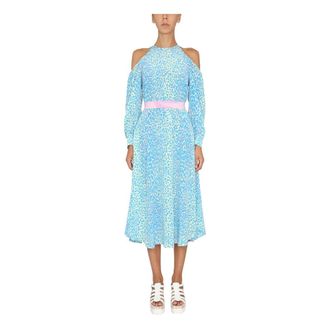 Stella McCartney Belted Maxi Dress - - Dresses - Damen - Mehrfarbig - S