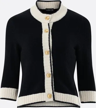 van Laack Strickjacke aus Boucl&eacute;-Strick