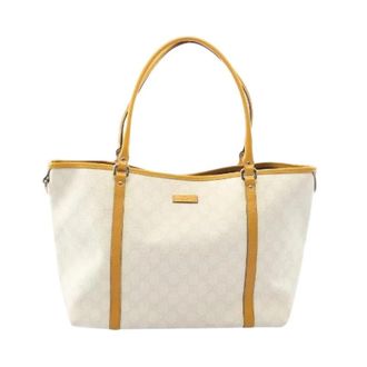 Gucci Pre-owned GG Supreme Canvas Tote Bag - - Pre-owned - Damen - Wei&szlig; - ONE SIZE