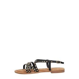 Lazamani Tova Flat Sandalen - - Shoes - Damen - Schwarzk - 38 EU