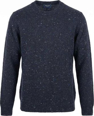 Drumohr Pull Col Rond - Bleu
