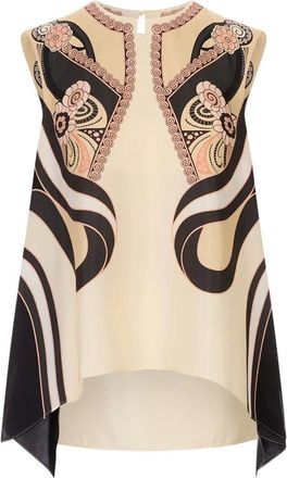 La DoubleJ Femme, Tops, Multicolore, Taille: 38 FR San Carlo Top Placee