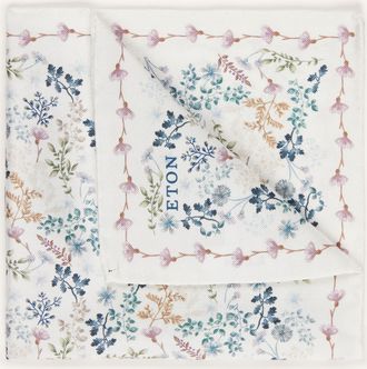 Eton Einstecktuch weiss