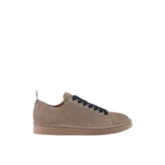Panchic Beige Wildleder-Schn&uuml;r-Sneakers - - Shoes - Herren - Braun - 44 EU