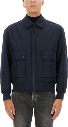 HUGO BOSS Homme, Vestes, Bleu, Taille: S Light Vestes
