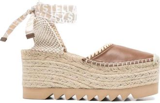 Stella McCartney Gaia Femmes Sandale compens&eacute;e avec bride arri&egrave;re