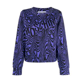 Moschino Hoodies - - Sweatshirts & Hoodies - Damen - Blau - XS