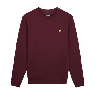 Lyle & Scott Crew Neck Sweatshirt - - Sweatshirts & Hoodies - Herren - Rot - 2XL