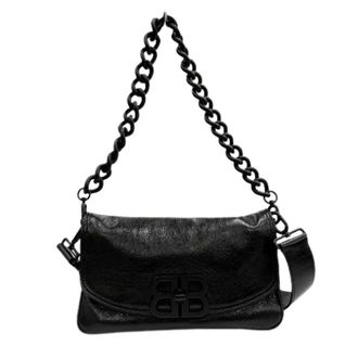 Balenciaga Pre-owned Sac bandouli&egrave;re en cuir souple BB - Femme - Pre-owned - Noir - Taille: ONE Size