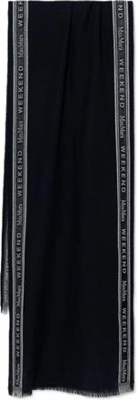 Max Mara Femme, Accessoires, Bleu, Taille: ONE Size Wkabaldi Stole