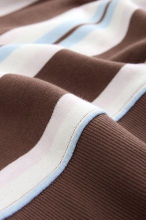 Next Sweater Sweatshirt mit Rundhalsausschnitt und Streifen (1-tlg)