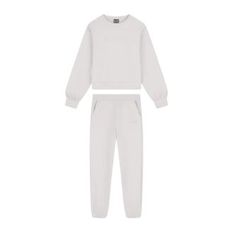Emporio Armani Koordiniertes Trainingsanzug-Set - - Sport - Damen - Wei&szlig; - XL