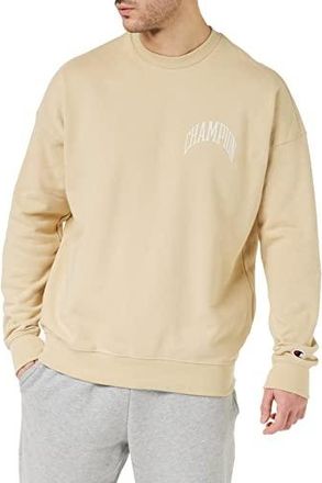 Champion Rochester 1919 City Exporer Crewneck Sweat-Shirt, Marron Tourterelle (Gin), XL Homme