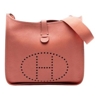 Herm&egrave;s Sac bandouli&egrave;re Evelyne III Pr&eacute;-poss&eacute;d&eacute; - Femme - Pre-owned - Rose - Taille: ONE Size