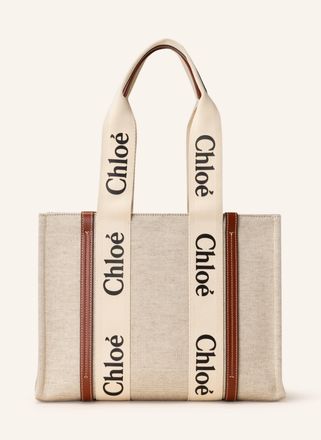 Chlo&eacute; Shopper Woody Medium weiss