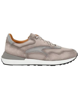 Magnanni Ultraleichter Runner-Sneaker aus einem Leder-Mix in