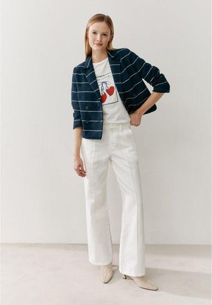 More & More Kurzarmshirt s&uuml;&szlig;es Kurzarmshirt, Frontprint